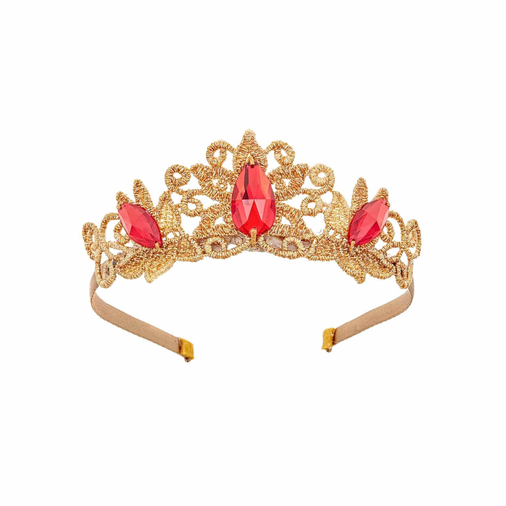 Bailey and Ava Chloe Princess Crown - Red | Baby Riddle