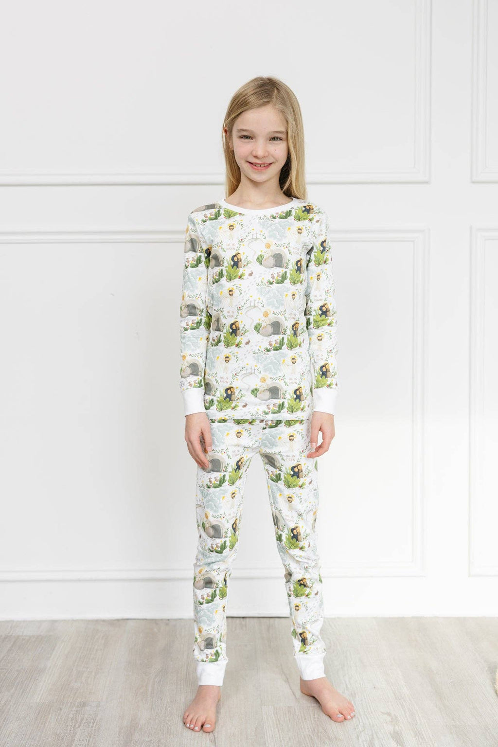 Holy Pals Long Sleeve Pajama Set - He Is Risen | Baby Riddle