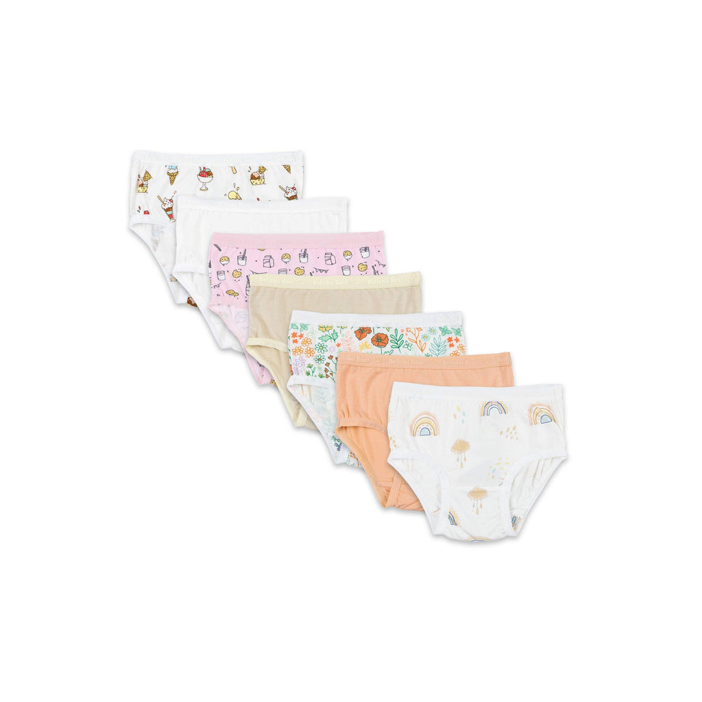 Bellabu Bear Core 4 Bamboo Underwear (Pack of 7) | Baby Riddle