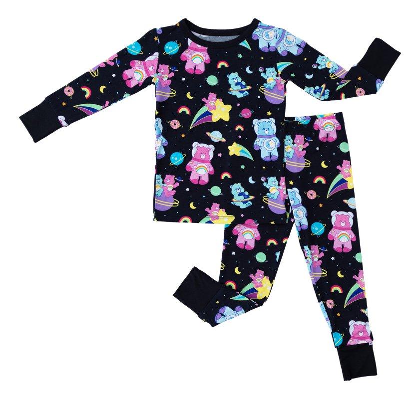 Birdie Bean Bamboo Short Sleeve Pajama Set - Cosmic Bears |Baby Riddle