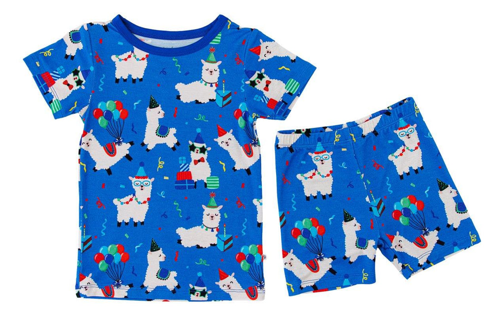 Birdie Bean Boys Bamboo S S Pajama Set with Shorts Landon