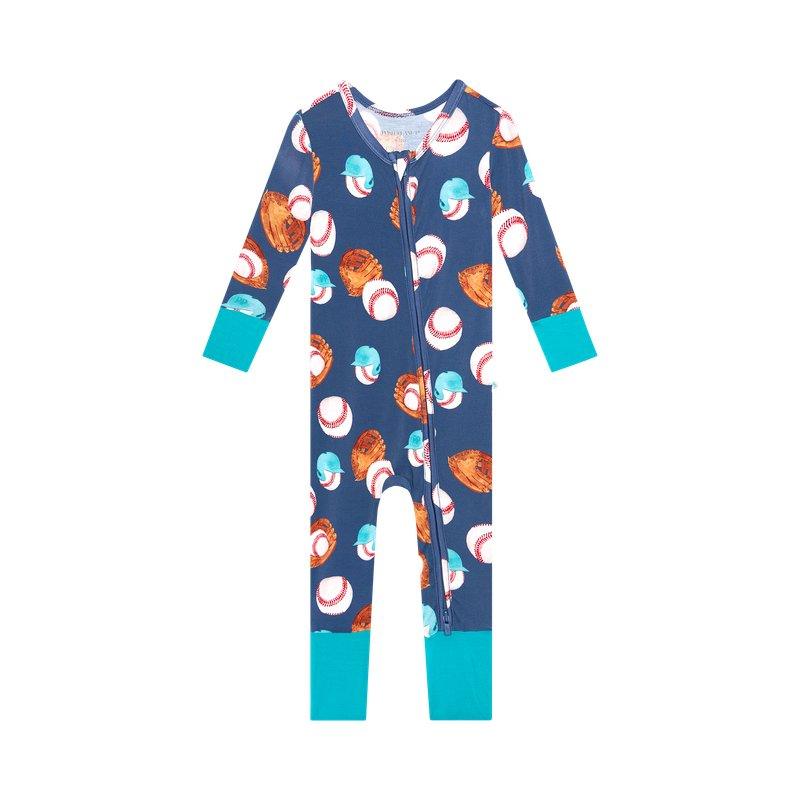 Posh Peanut Boys Bamboo Convertible Footie Romper Homer