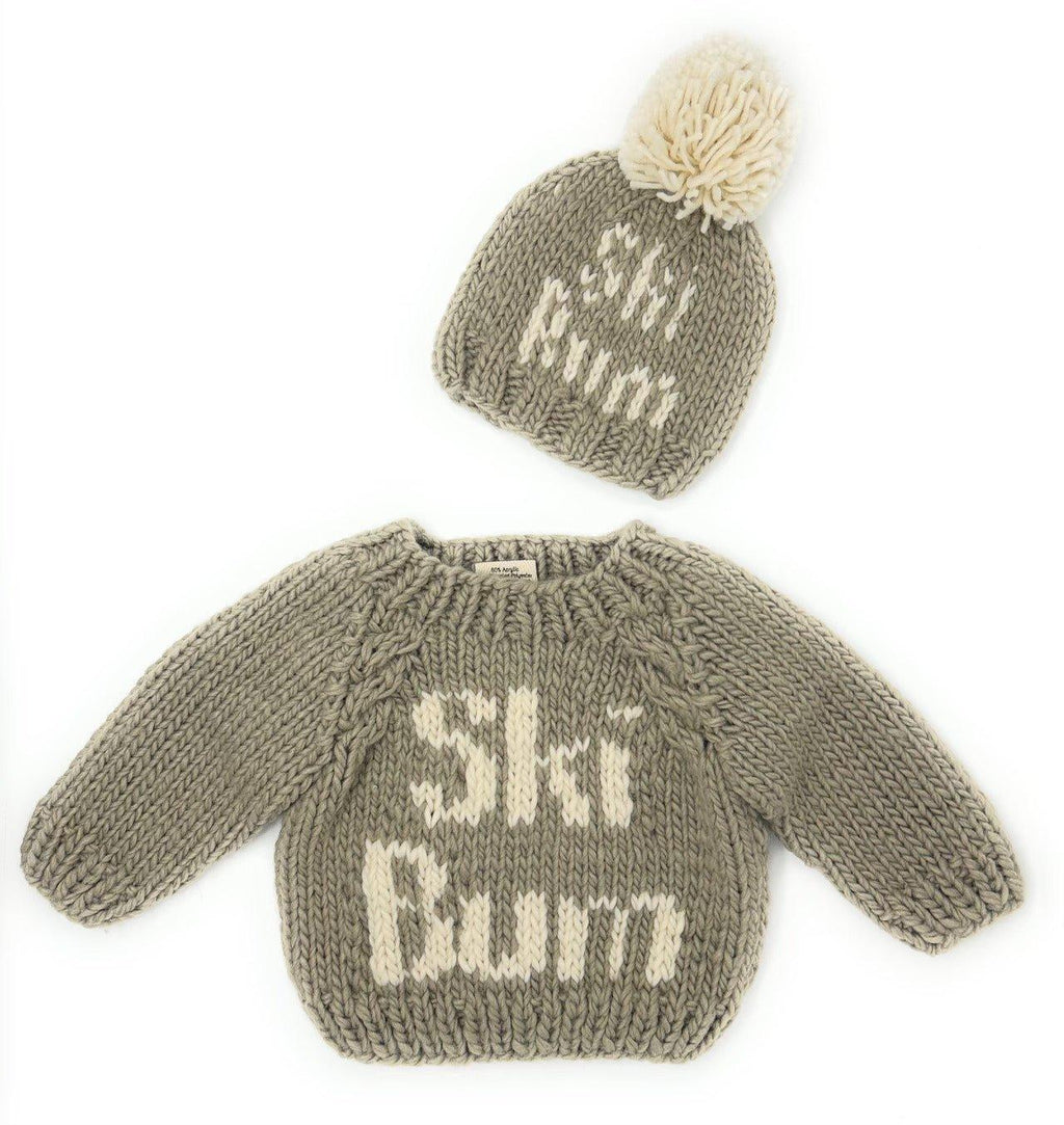 Huggalugs Ski Bum Sweater and Beanie Set | Baby Riddle