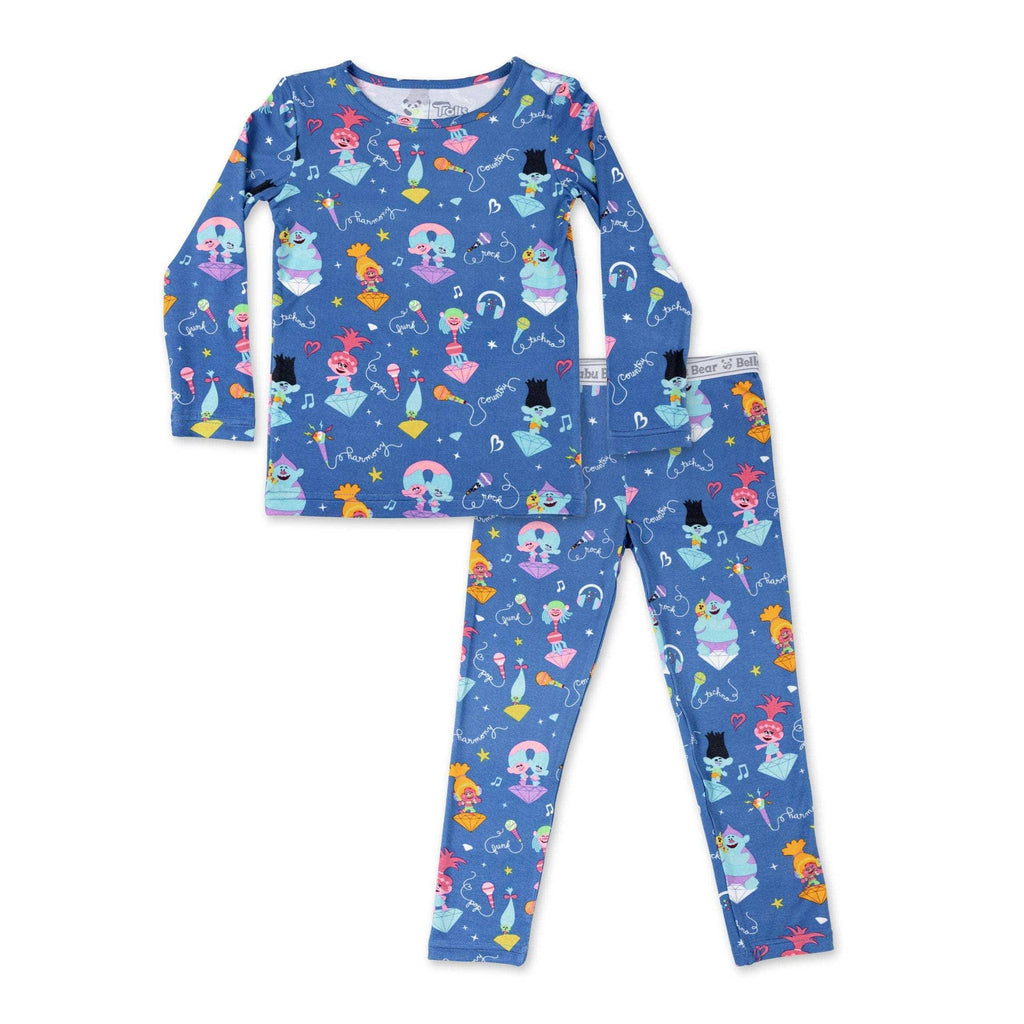 Bamboo Long Sleeve Pajama Set - Trolls Music | Baby Riddle