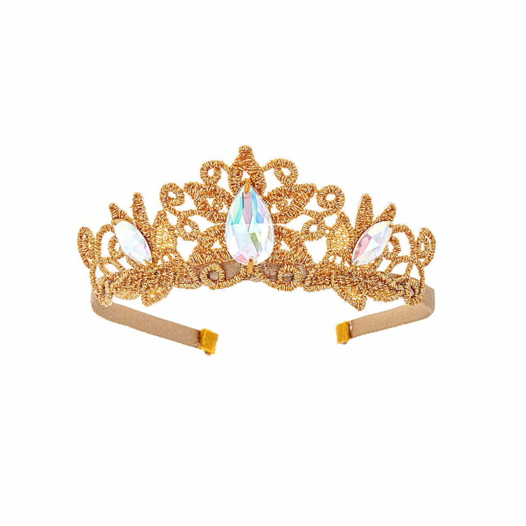 Bailey and Ava Chloe Princess Crown - Clear Tiara