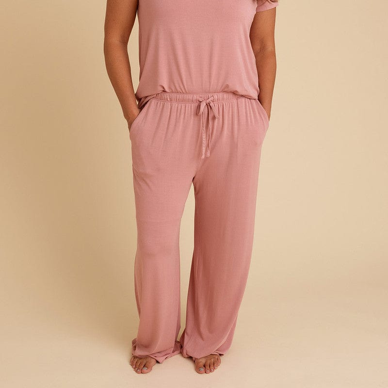 Posh Peanut Relaxed Pants - Dusty Rose | Baby Riddle