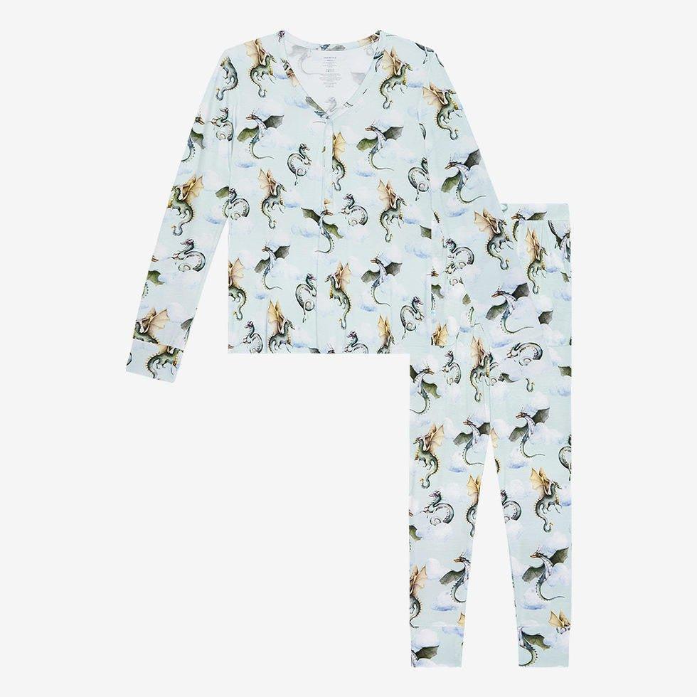 Posh Peanut Bamboo Women's Dragon Pajamas, Percy | Baby Riddle