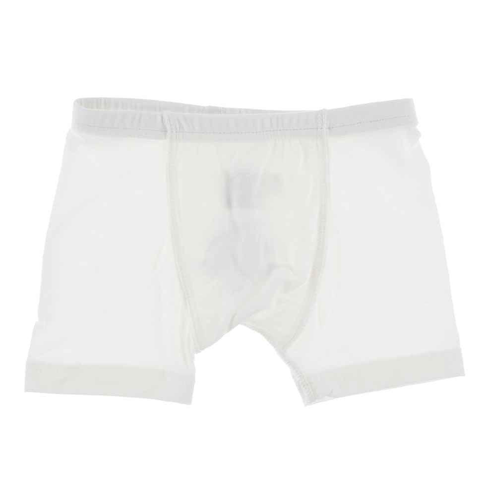 KicKee Pants Little Boys Solid Single Boxer Brief - Natural | Baby Riddle